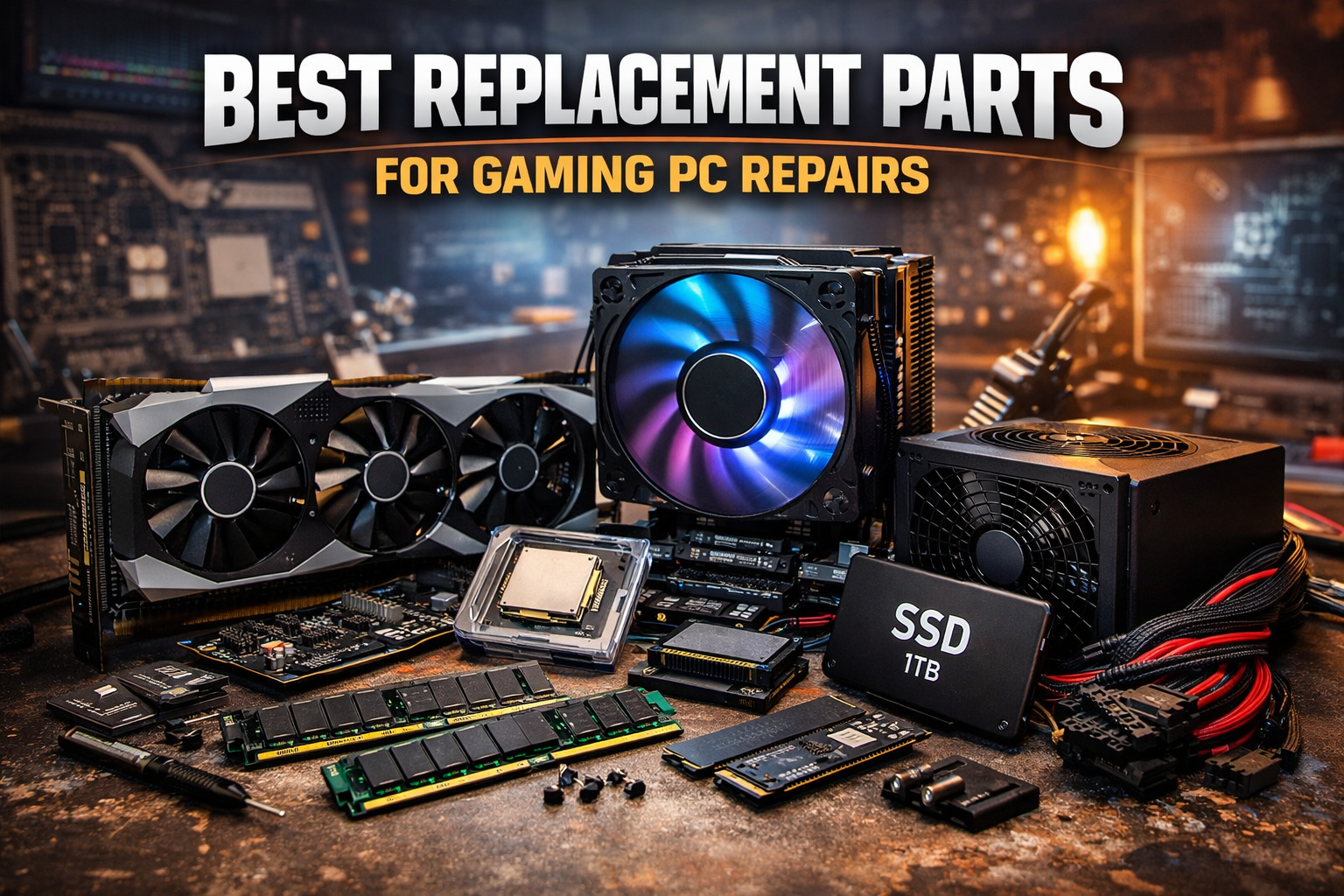 Best Replacement Parts for Gaming PC Repairs – SCSI Shop