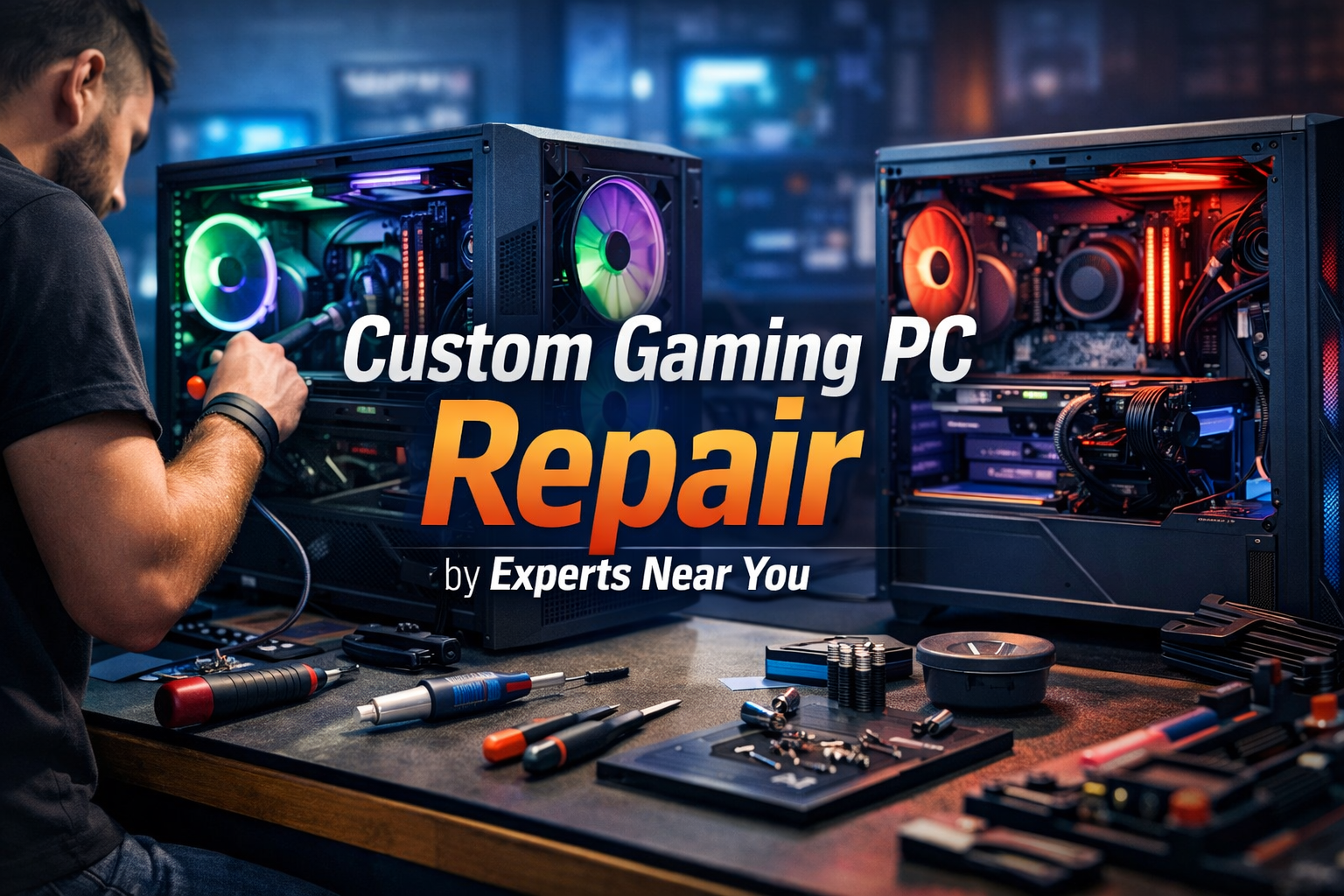 Custom Gaming PC Repair by Experts Near You – SCSI Shop